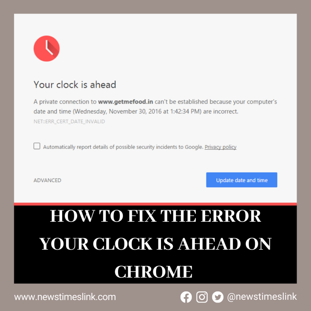 Your Clock Is Ahead But Time Is Correct News Times Link Your Clock Is Ahead But Time Is Correct News Times Link